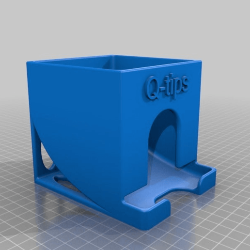 Download free STL file qtip dispenser rnd • 3D printing design ・ Cults