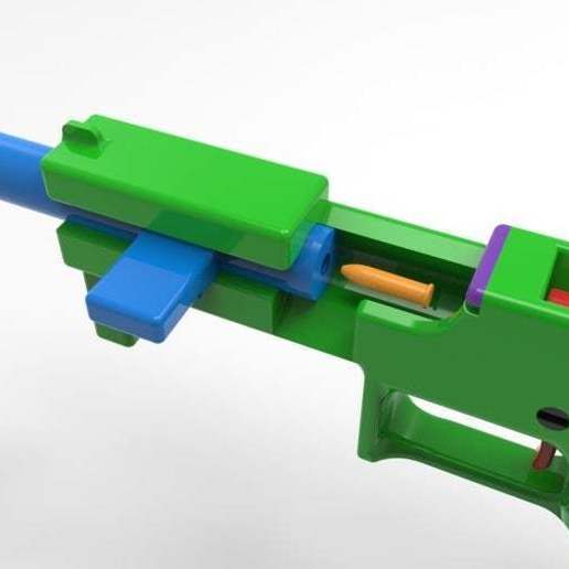 Download free OBJ file bolt action gun • 3D print design ・ Cults