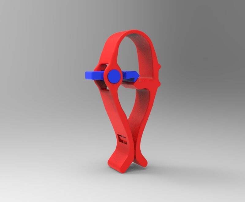 Free STL file super chip clip w rotating latch release 🧹・3D print ...