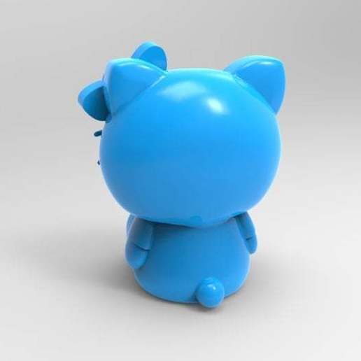 Download free STL file hello kitty remix • 3D print template ・ Cults
