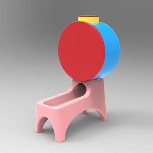 Download free OBJ file dispenser • 3D printable template ・ Cults