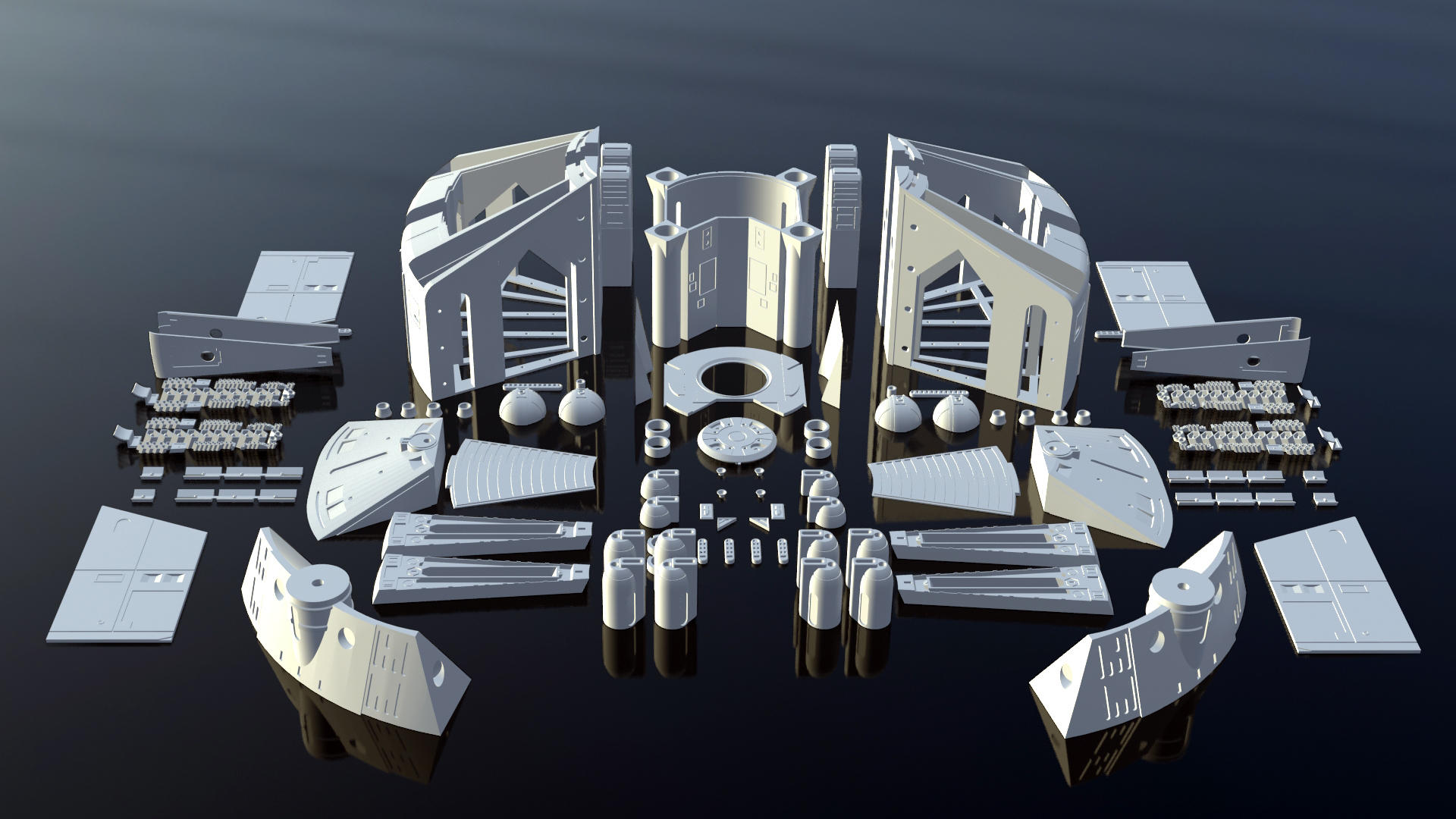 3D file 1/35 and 1/72 Gunstar (The Last Starfighter) 🚀・3D printing idea ...