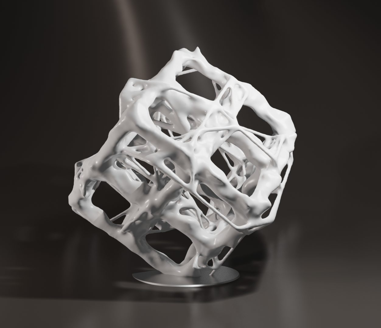 Free 3D file organic_cube・3D printing idea to download・Cults
