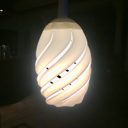 3D printed rotate_lamp ・ Cults