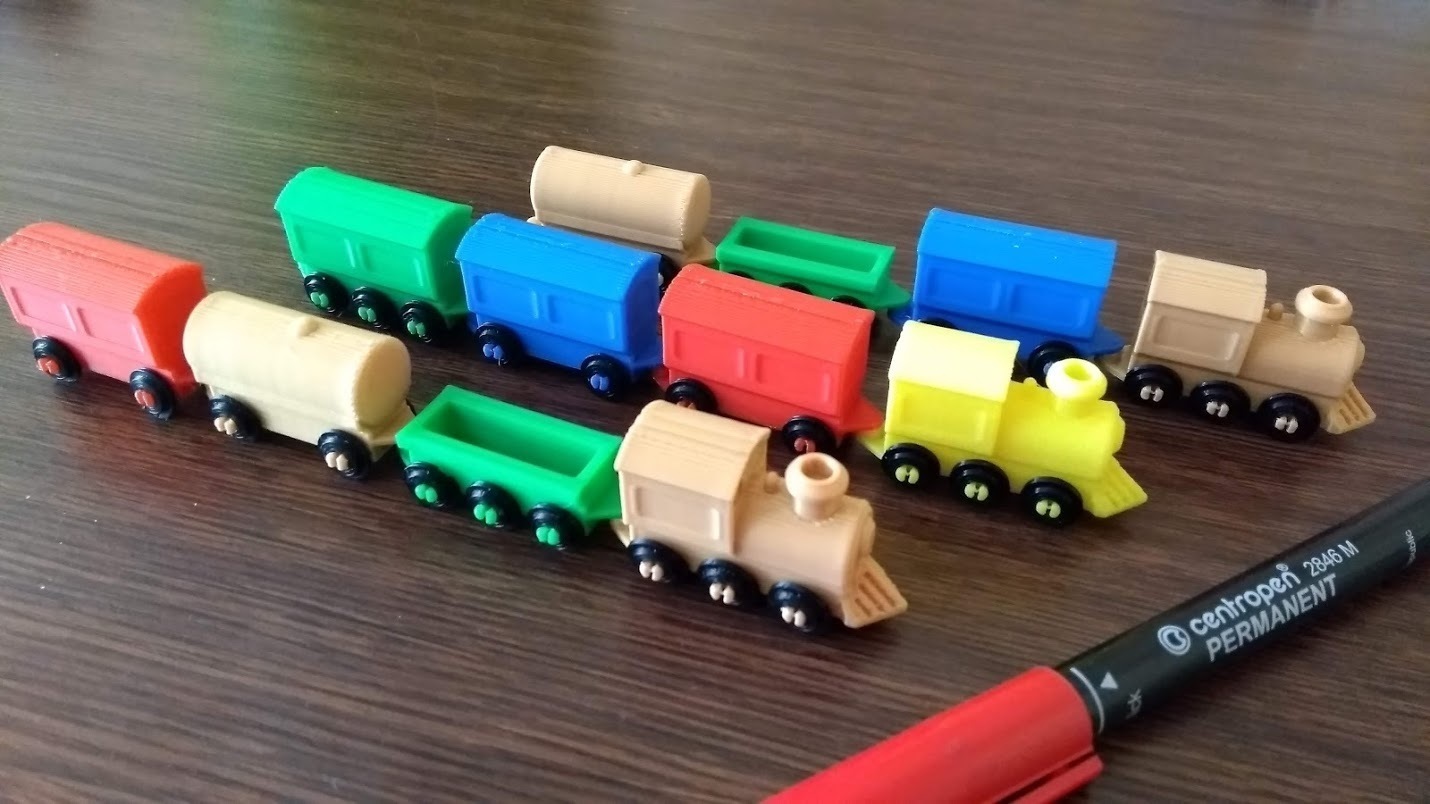 Free STL file Train・3D printable object to download・Cults