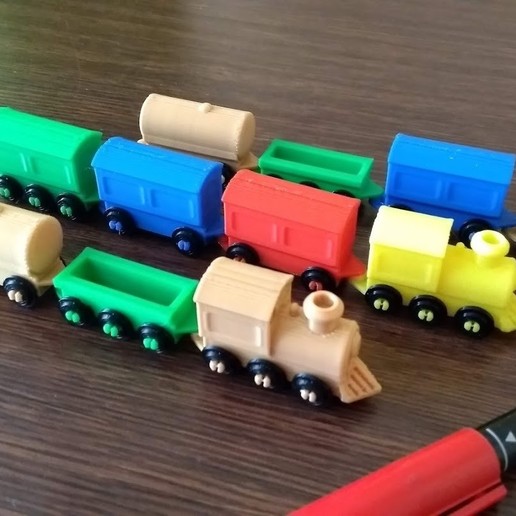 Download free 3D print files Train ・ Cults