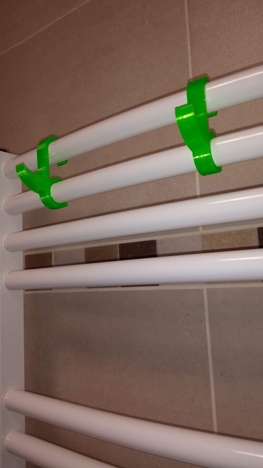 STL file Hook ladder bathroom 🪝・3D printable model to download・Cults