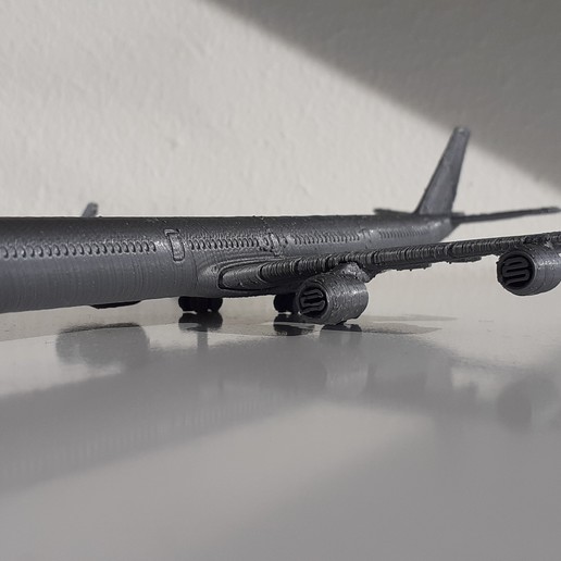 Download STL file Airbus A340-600 • 3D printing object ・ Cults