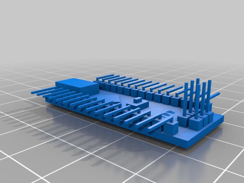 Archivo 3d Gratis Arduino Nano Pines Laterales Y Pines Icsp Arriba