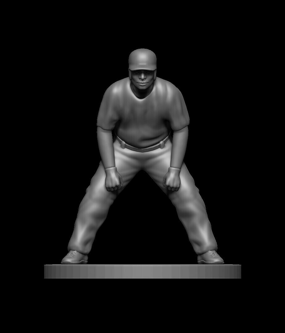 STL file baseball 2 player model 3D・Design to download and 3D print・Cults