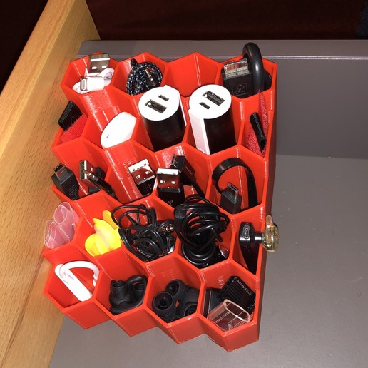 Download free 3D printer templates Storage Box (Organizer), Utility Box ...