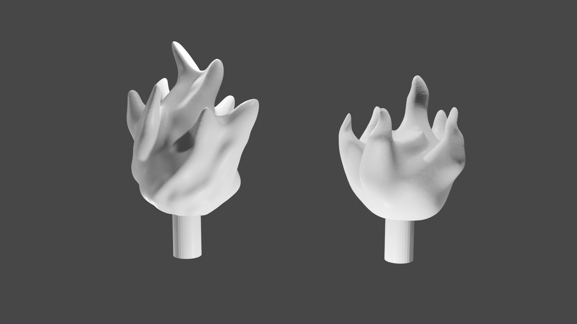 STL file Flame Effects Pack 🔥・3D print design to download・Cults