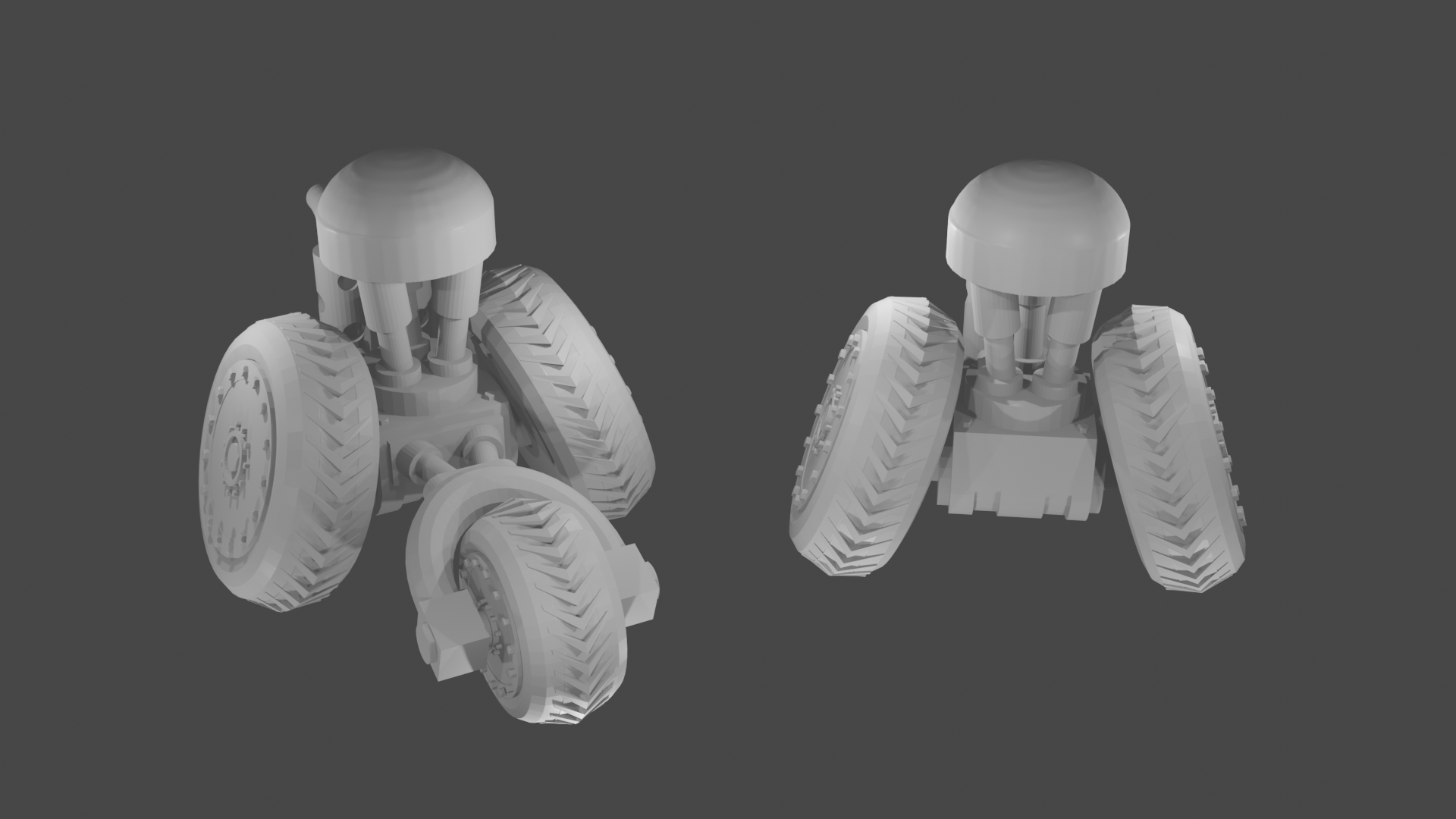 Download STL file Bionic Legs Pack 2 (Tracks/Tyres) • 3D printer ...