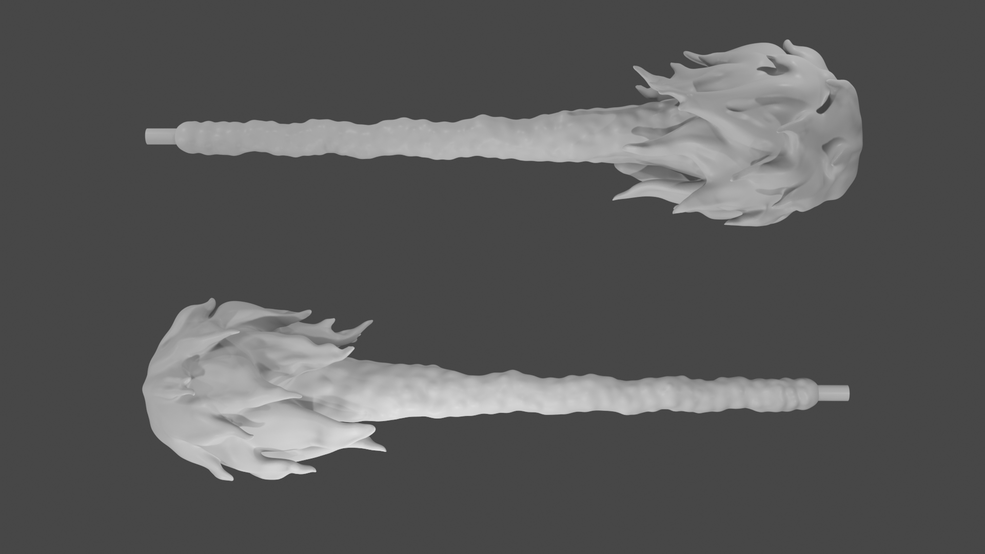 STL file Flame Effects Pack 🔥・3D print design to download・Cults