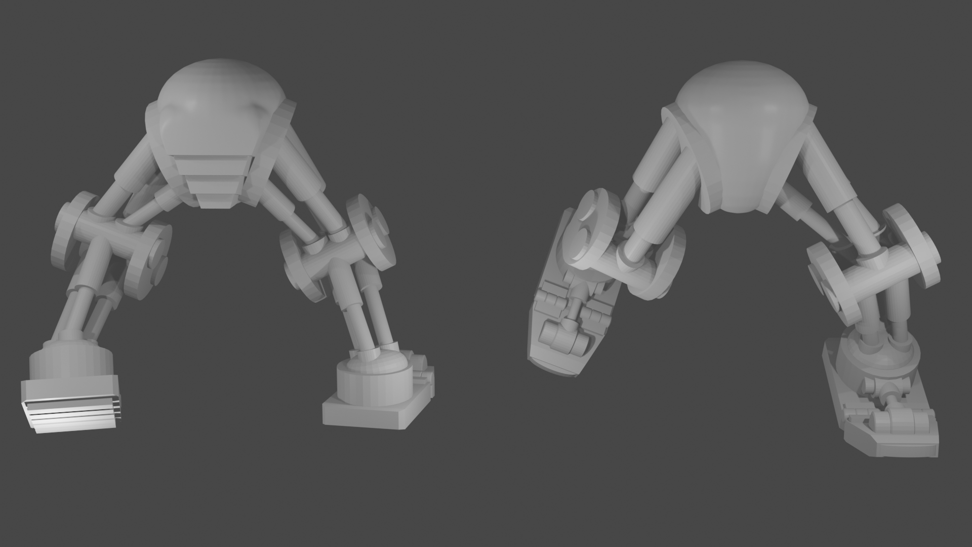 STL file Bionic Legs Pack 1 🦵・3D printable design to download・Cults