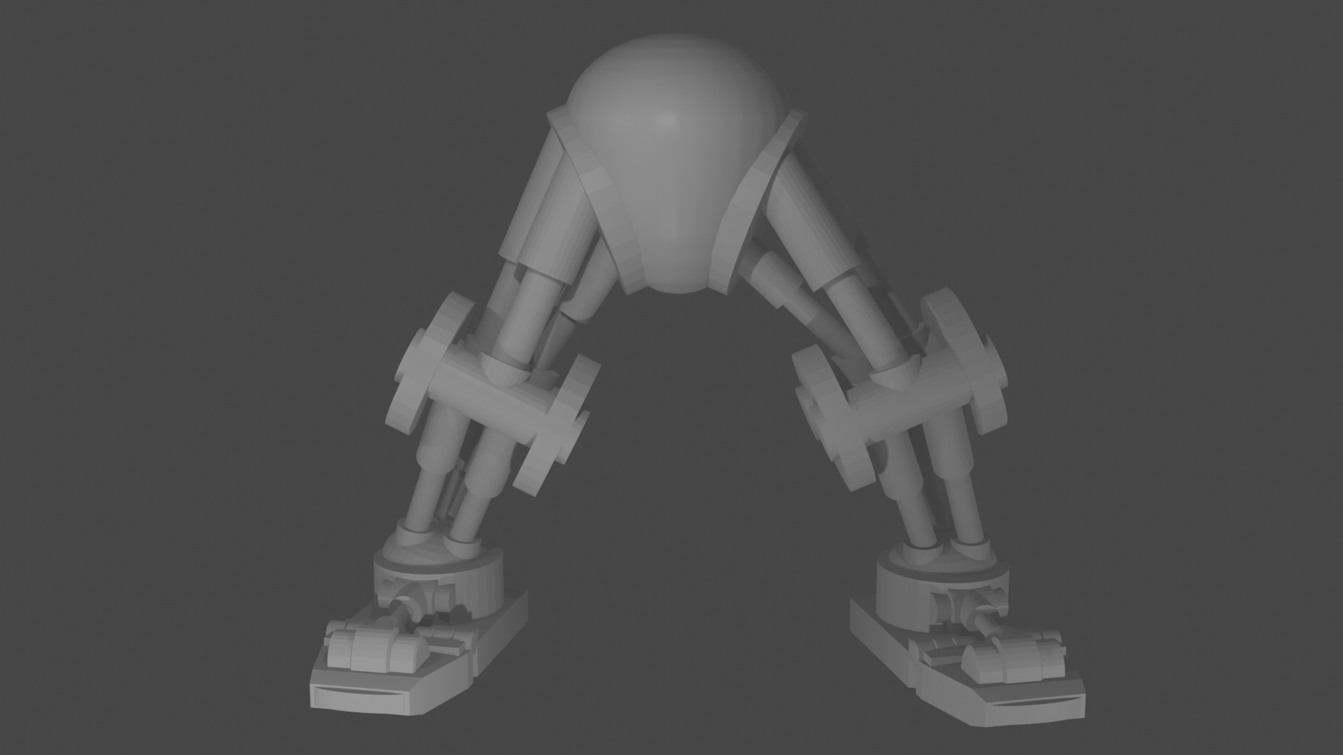 STL file Bionic Legs Pack 1 🦵・3D printable design to download・Cults