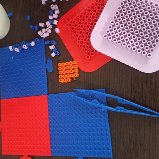 Download STL file Hama Beads 5mm Complete Kit :D • 3D printing template ...