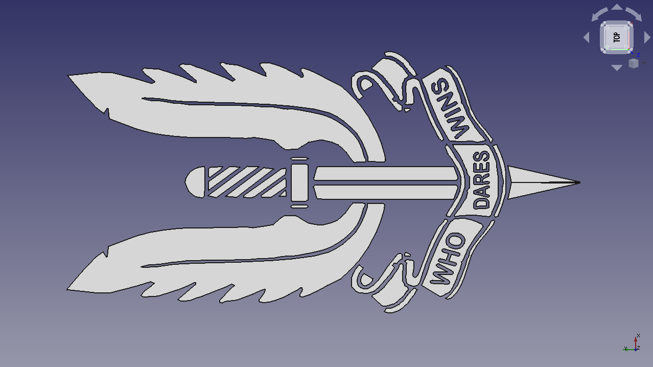 STL file SAS Logo・3D printing template to download・Cults