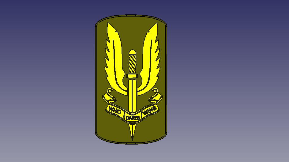 STL file SAS Logo・3D printing template to download・Cults