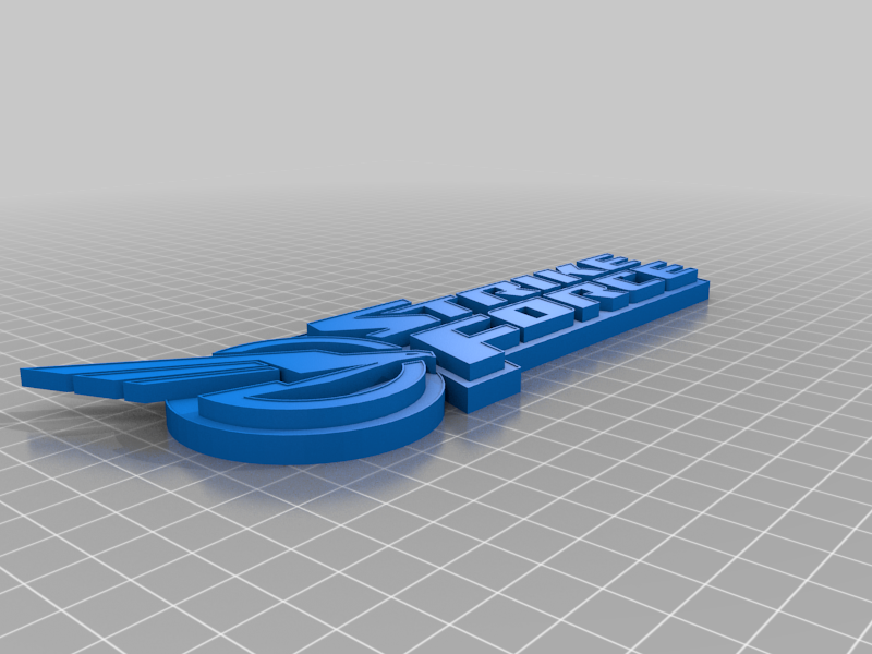 Free STL file MARVEL Strike Force Logo・3D printing model to download・Cults