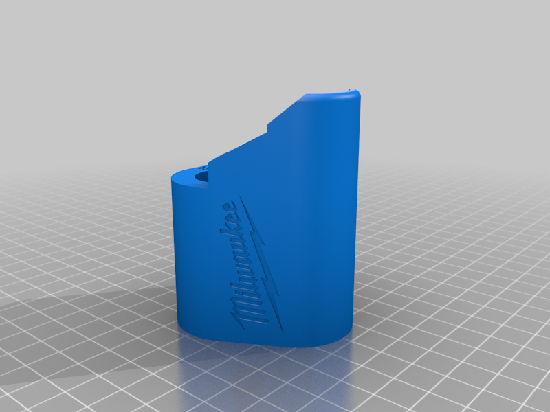Archivo 3D gratis Milwaukee M12 Bloqueo En Portapilas・Diseño imprimible ...