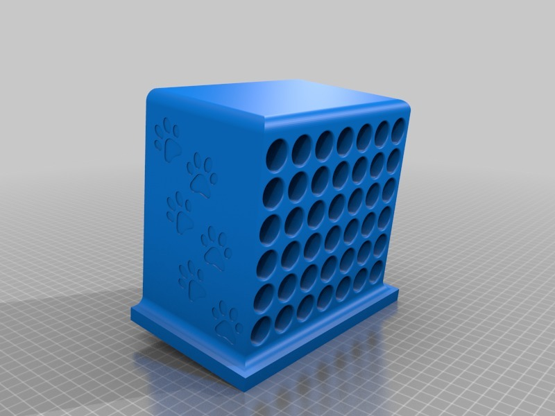 STL file Lip Stick Organizer・Model to download and 3D print・Cults