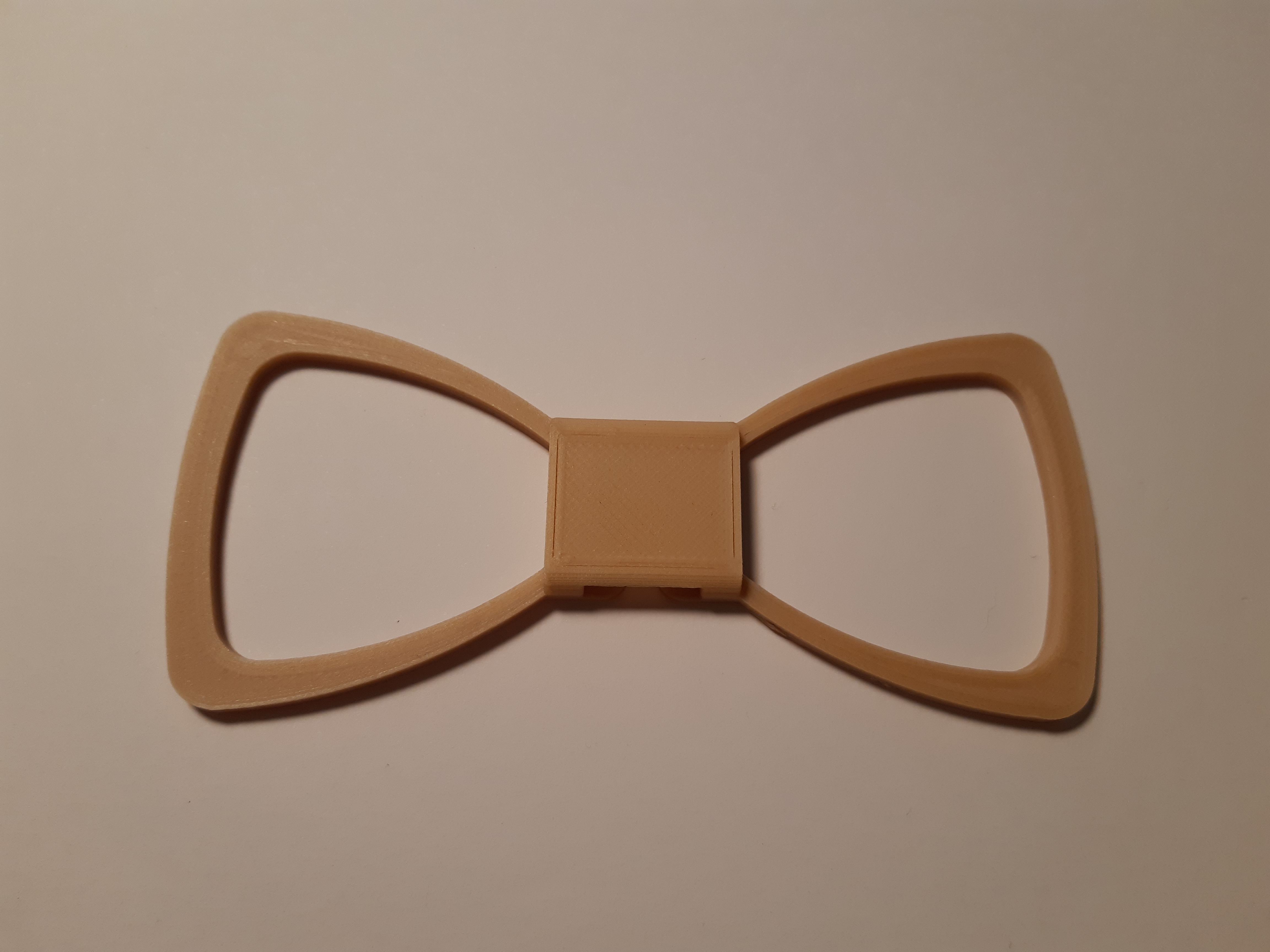 STL file Empty bow tie (Empty bow tie) 🏹・Model to download and 3D print ...
