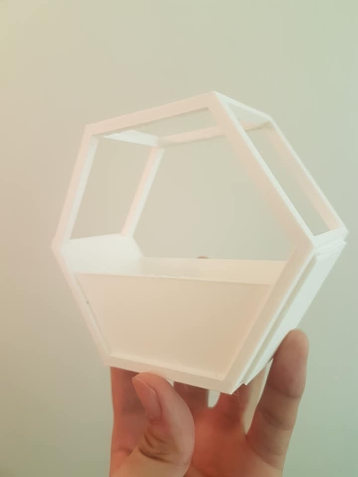 STL file Stackable Planter Box (Hexa Planter)・3D printable model to ...