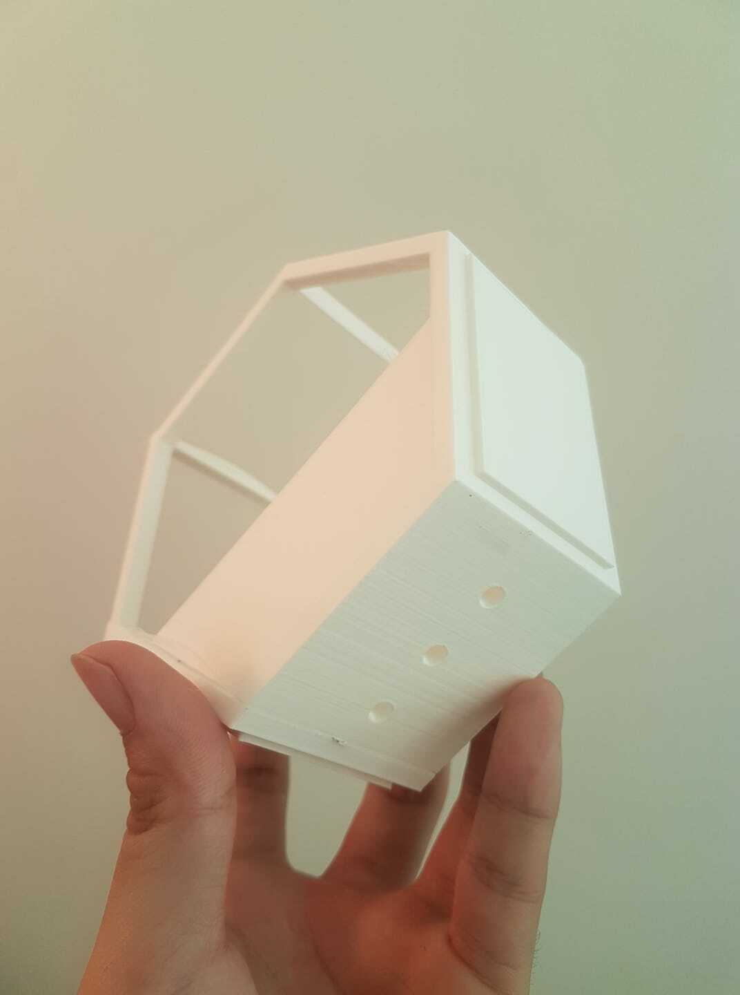 STL file Stackable Planter Box (Hexa Planter)・3D printable model to ...