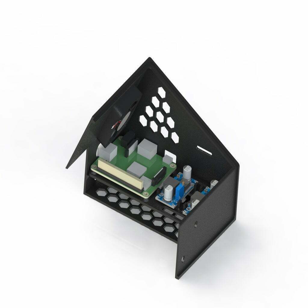 Fichier STL gratuit Encore une autre station Ender 3 (Raspberry Pi 3A ...