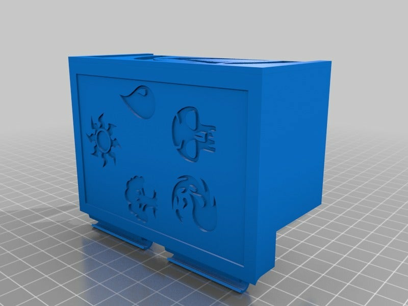 Free STL file Magnetic Magic the Gathering Deck Masters Box 🧲・3D ...