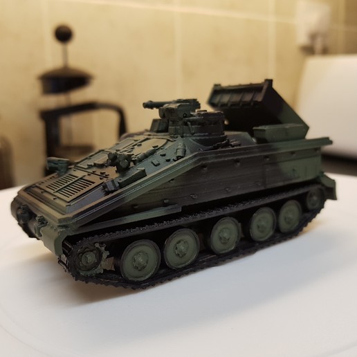 3D printable FV102 Striker MIlitary Vehicle • made with Balco 3D ・ Cults
