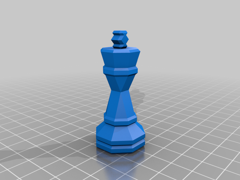 Free 3D file 3D-Print-Optimized Geometric Chess Set Pieces ♟️・Design to ...