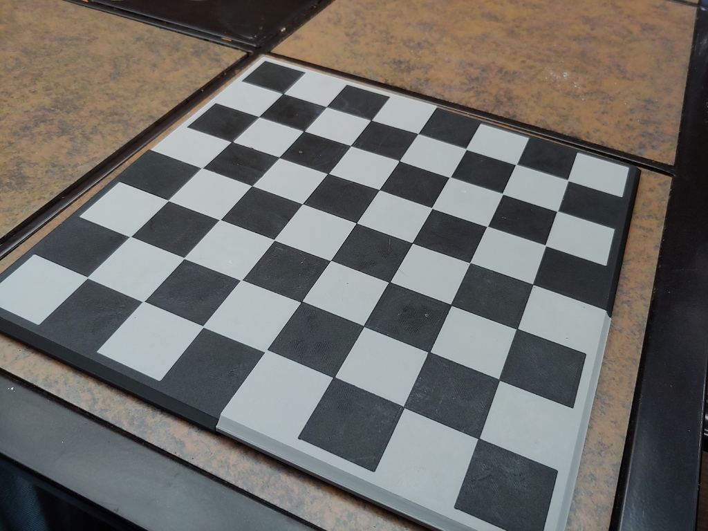 Free 3D file Two-Color-Print Chess Board for Any FDM Printer (No Modifications Needed) ♟️・3D ...