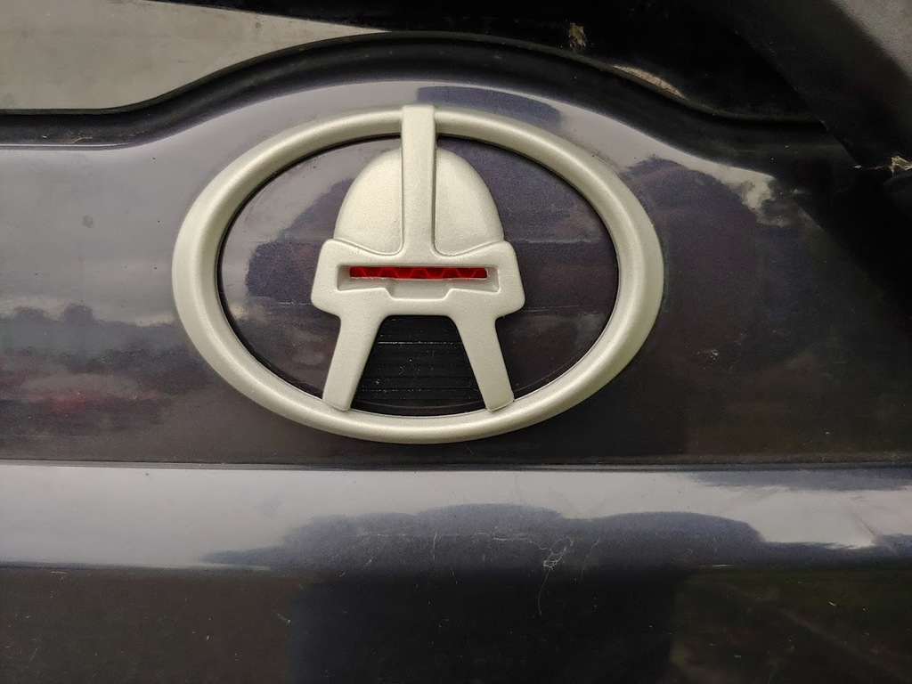 Free 3D file Cylon Head Helmet Car Emblem Badge Logo for Scion Toyota ...