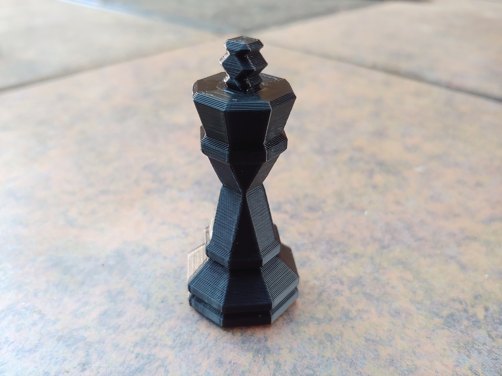 Free 3D file 3D-Print-Optimized Geometric Chess Set Pieces ♟️・Design to ...