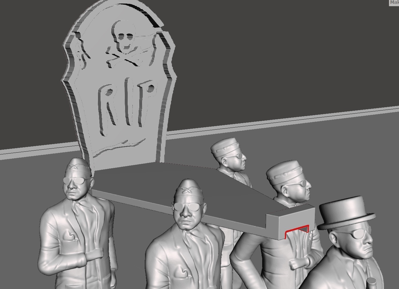 3D file Coffin Dance Cell Phone Holder・3D print design to download・Cults