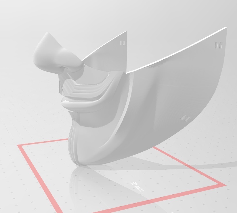 Archivo STL mask v for vendetta 👺・Design para impresora 3D para ...