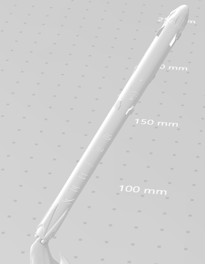 Descargar archivo STL Lamp spaceX Falcon 9 • Plan imprimible en 3D ・ Cults