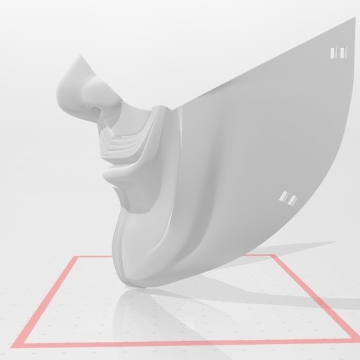 Download STL file mask v for vendetta • 3D printable design ・ Cults