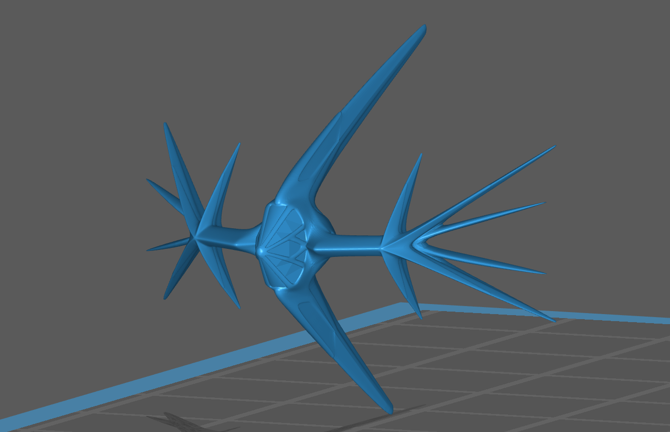 Free STL file EA Shadow Hybrid Fighter・3D print object to download・Cults