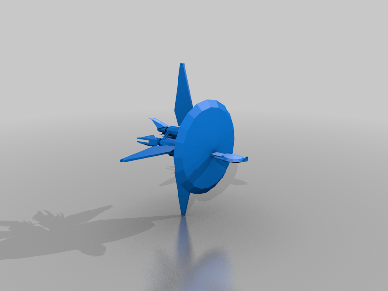 Free STL file EA - Earthforce One・Object to download and to 3D print・Cults