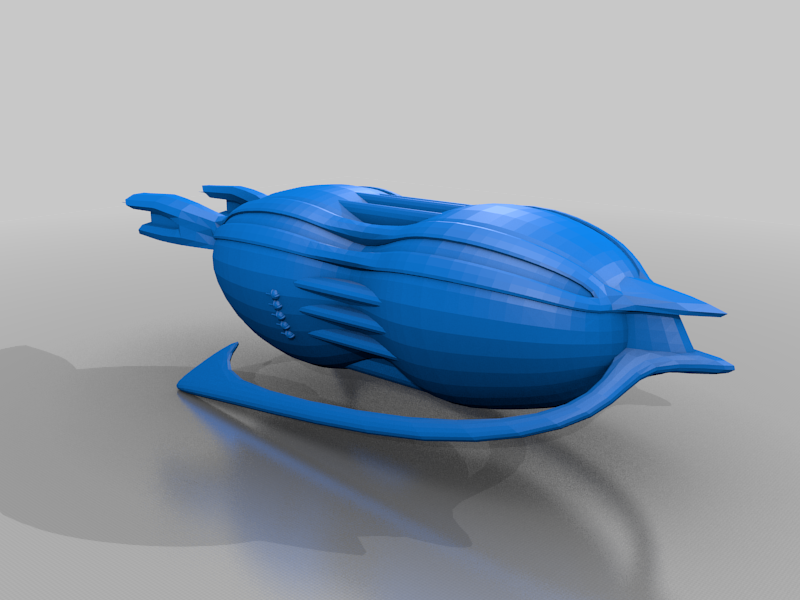 Free STL file Drakh Tanker/Plague ship・3D print design to download・Cults