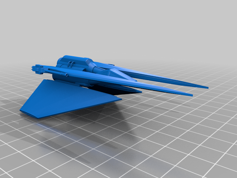 Free STL file Narn - Tor'Eth class fighter・3D printer design to ...