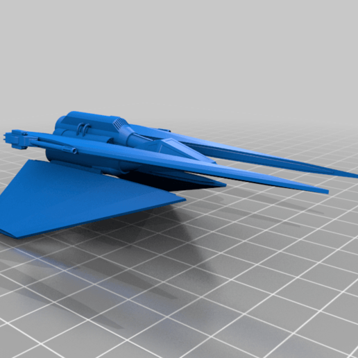 Download free 3D printing templates Narn - Tor'Eth class fighter ・ Cults