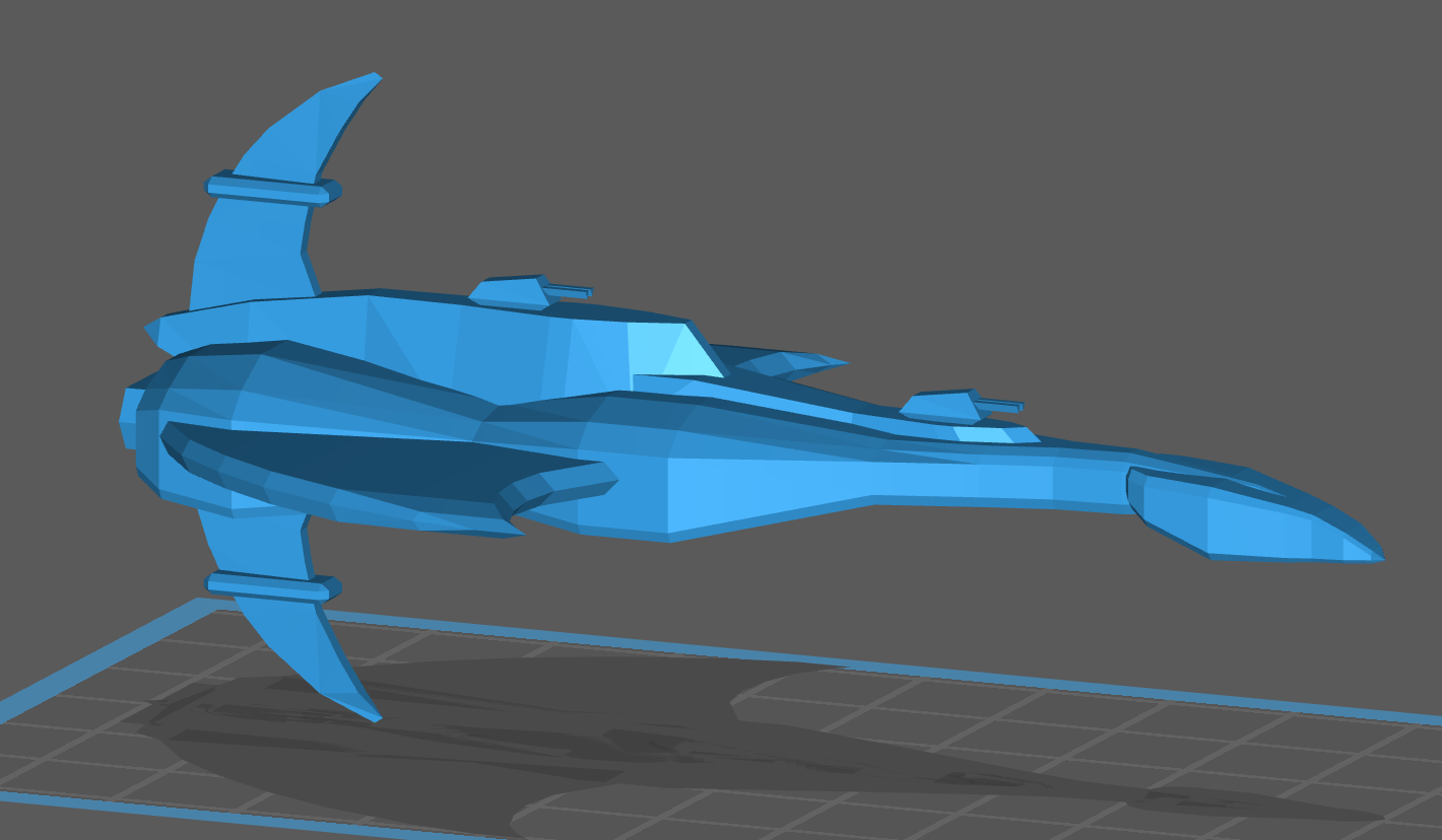 Free OBJ file Centauri Sulust Class Destroyer・3D print design to ...