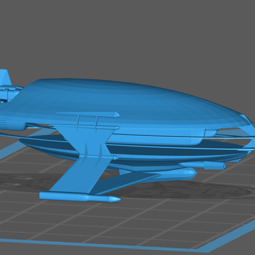 Download free OBJ file Dilgar Sekhmet cruiser • 3D print design ・ Cults