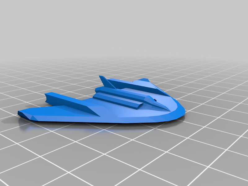 Free STL file Mitoc - Assault Shuttle・3D print object to download・Cults