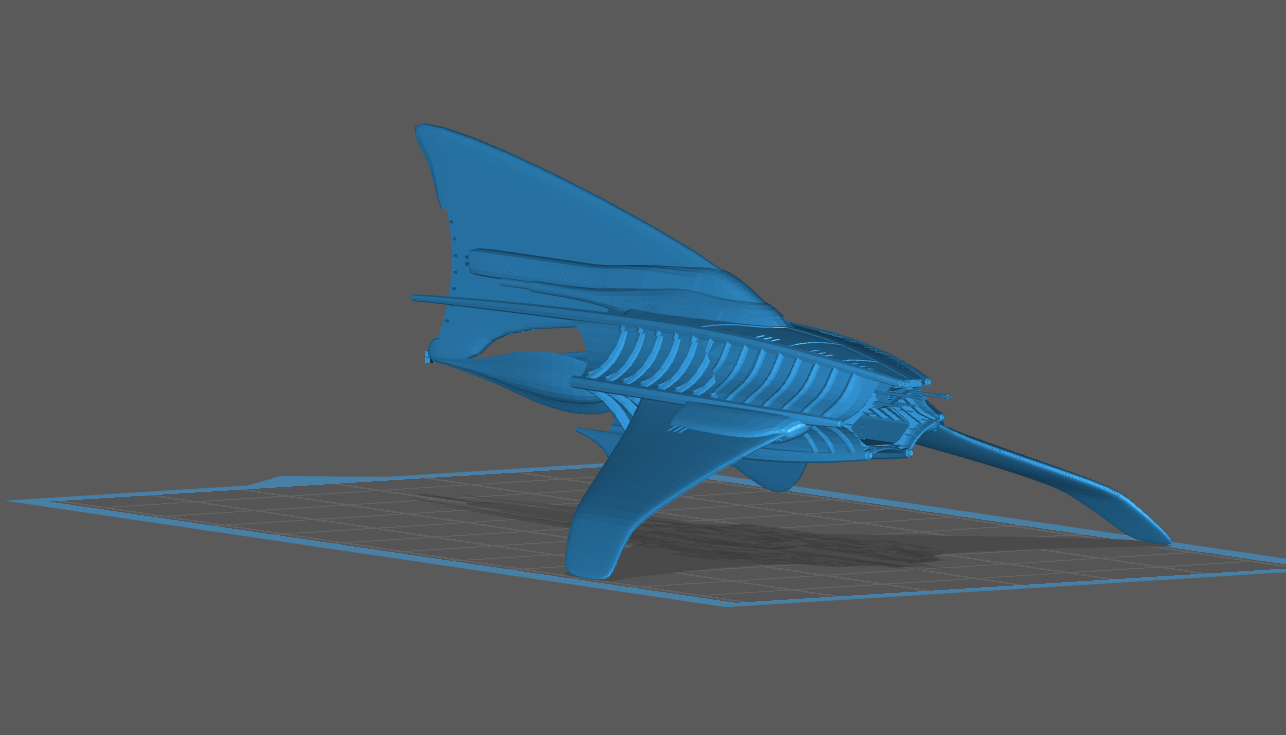 Free STL file ISA Valen Class cruiser・Template to download and 3D print ...