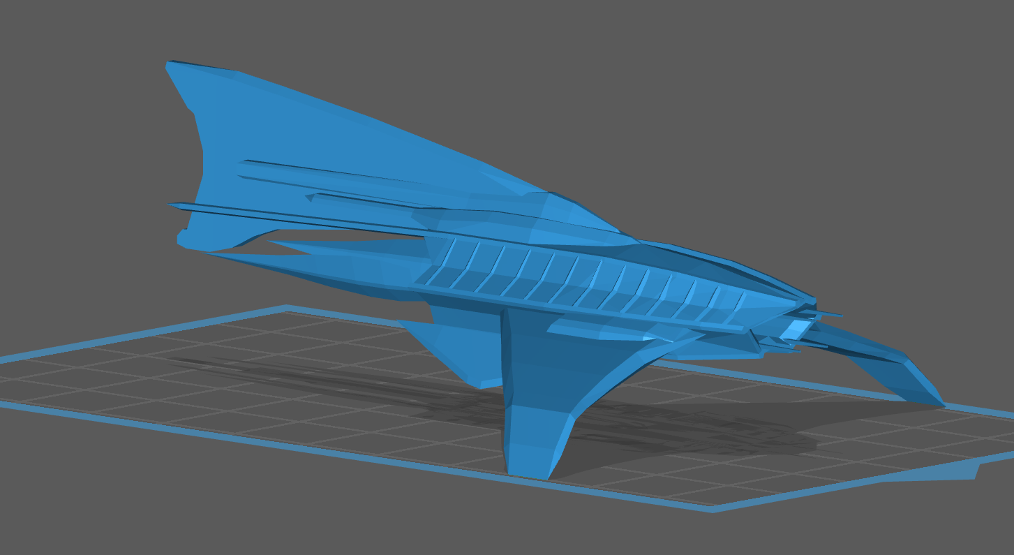 Free STL file ISA Valen Class cruiser・Template to download and 3D print ...